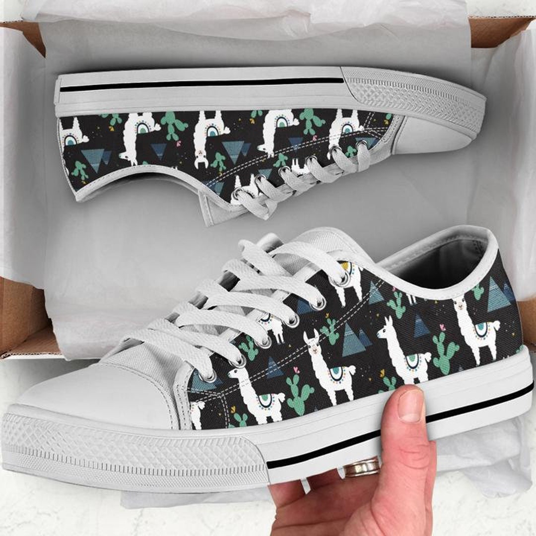 Llama Shoes Llama Sneakers Llama Women Shoes Llama Kid - Etsy Australia