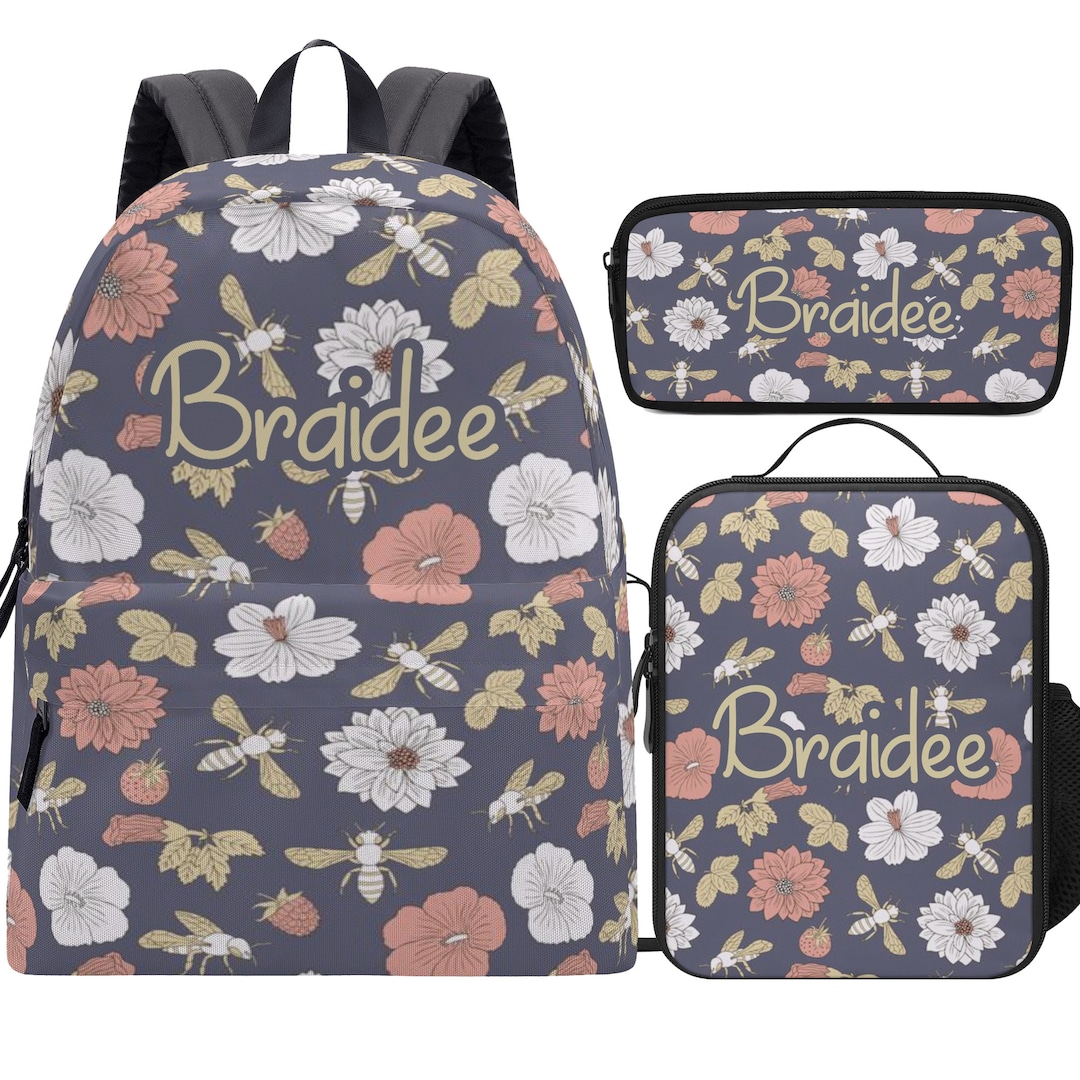 Personalized Bee Backpack for Kids and Adults - Unique Bee Lover Gift ...