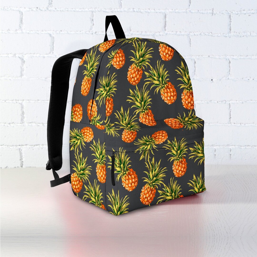 Personalized Pineapple Backpack Backpack Backpack Women - Etsy
