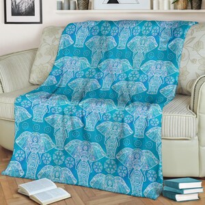 Elephant Blanket, Elephant Throw Blanket, Elephant Fleece Blanket ...