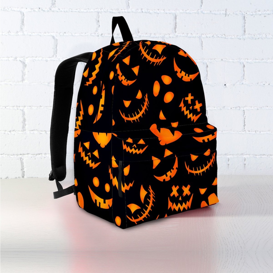 Personalized Halloween Backpack Halloween Gift | Halloween - Etsy