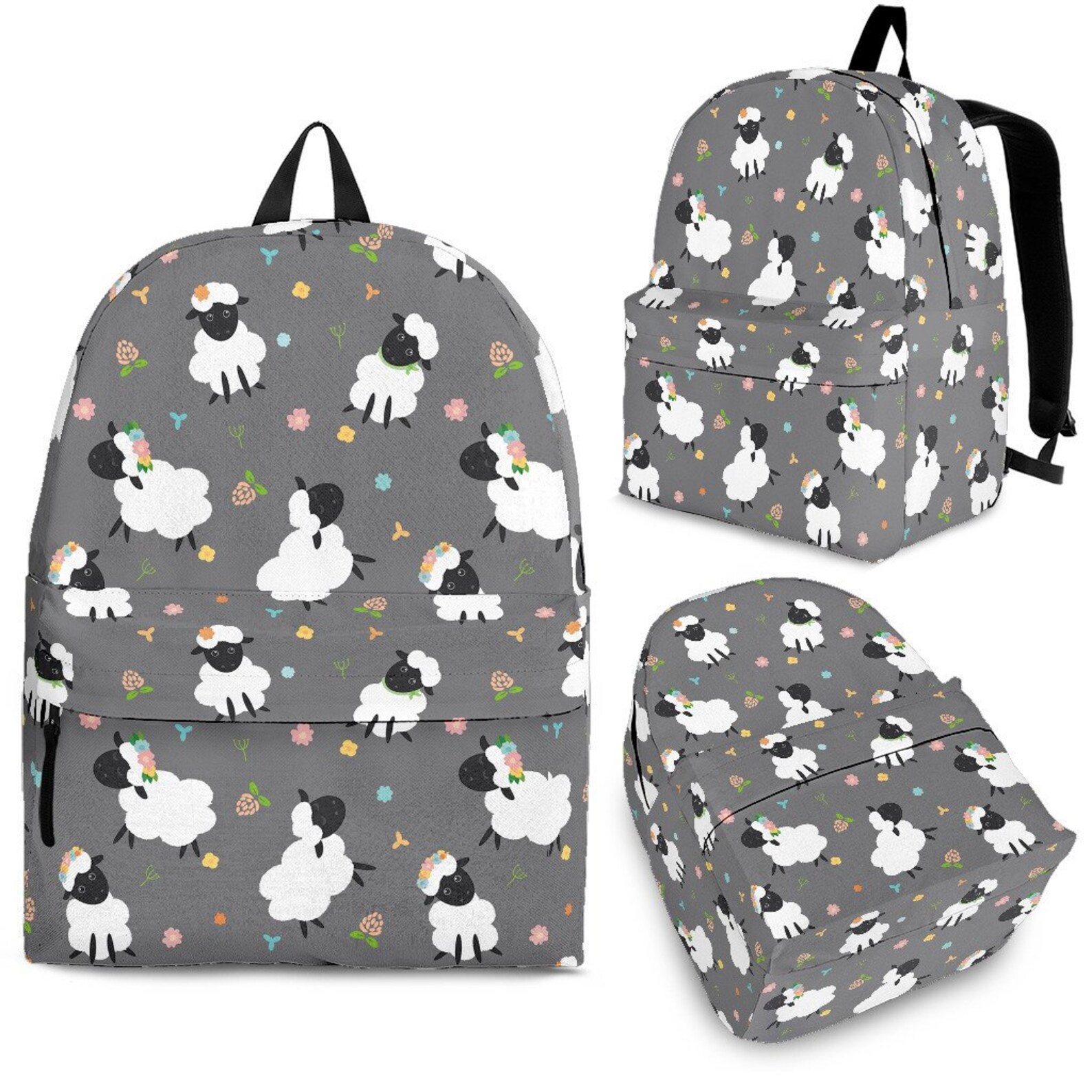Personalized Sheep Backpack Sheep Backpack Kid Sheep Backpack Adult ...