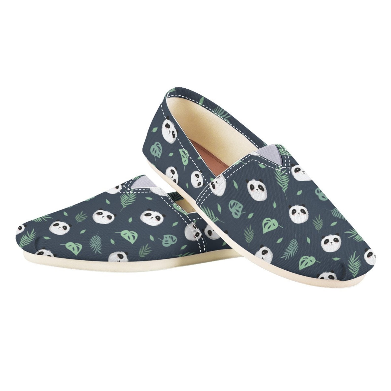 Panda Shoes Panda Women Shoes Shoes With Panda Panda - Etsy