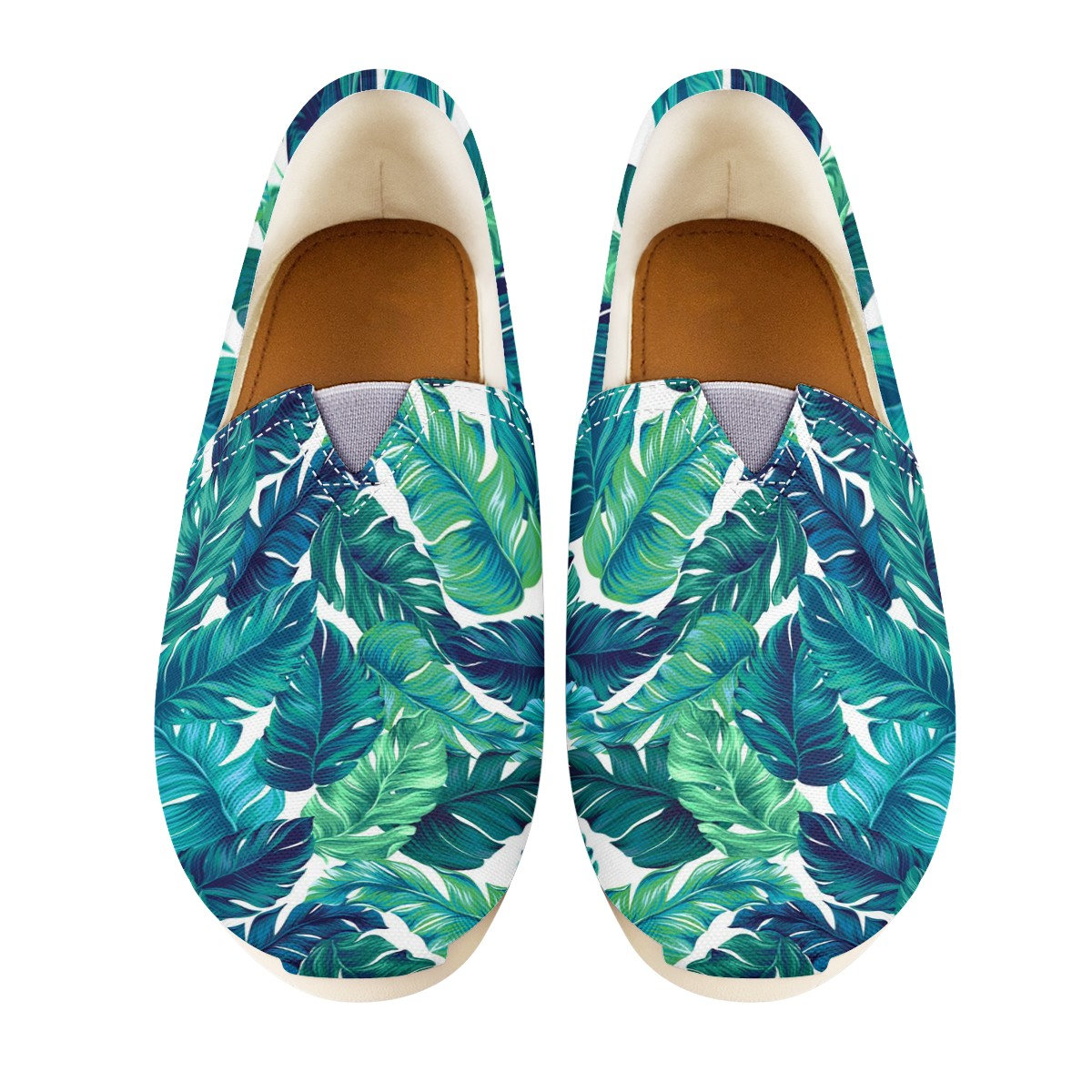 Tropical Shoes Tropical Leaf Shoes Shoes With Tropical | Etsy