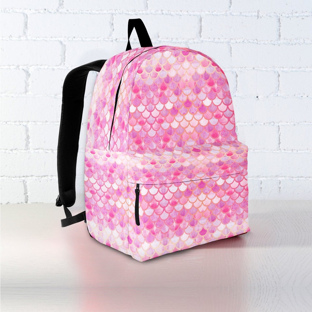 Personalized Mermaid Scale Backpack: Gift for Mermaid Lover - Etsy