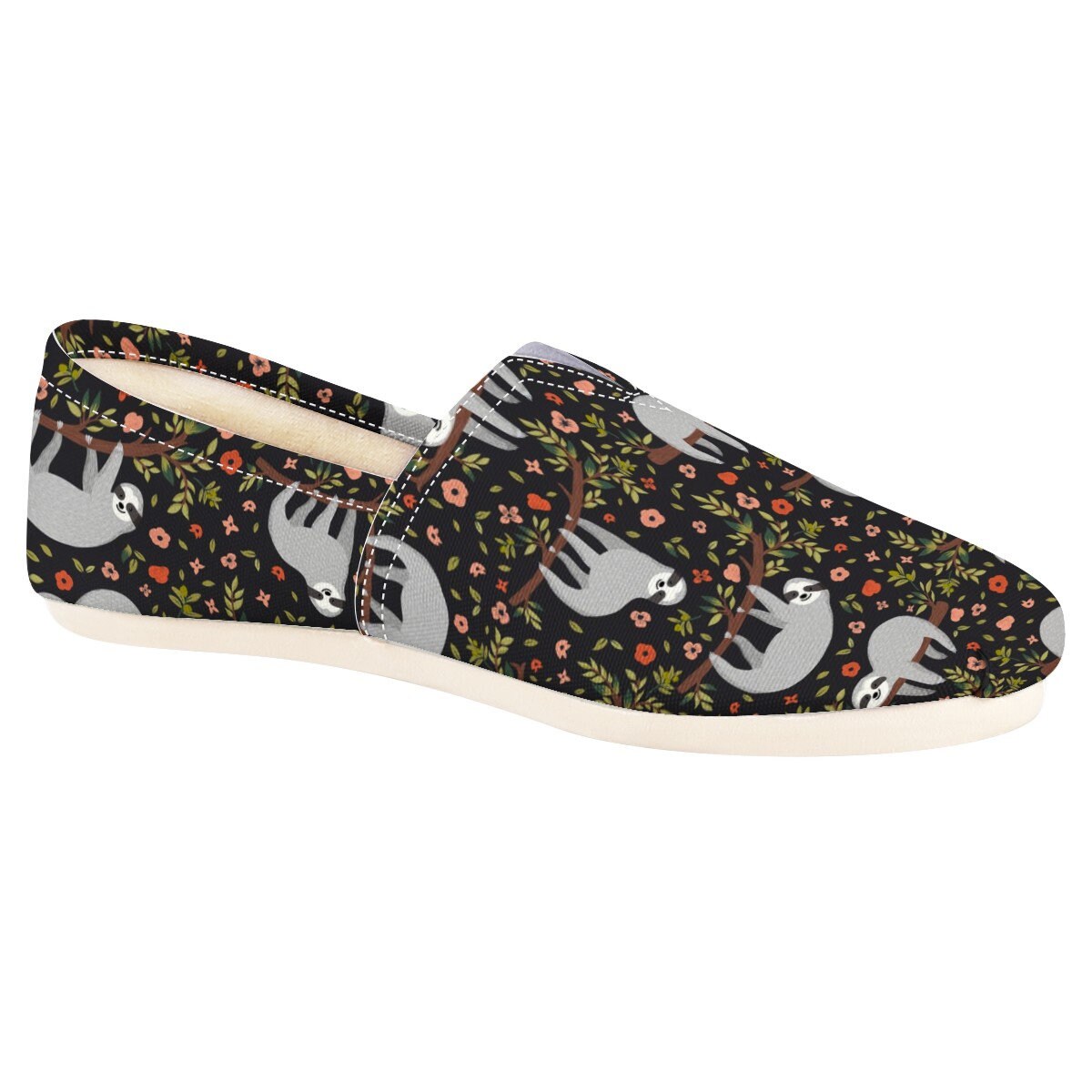 Sloth Shoes Sloth Women Shoes Shoes With Sloth Women | Etsy