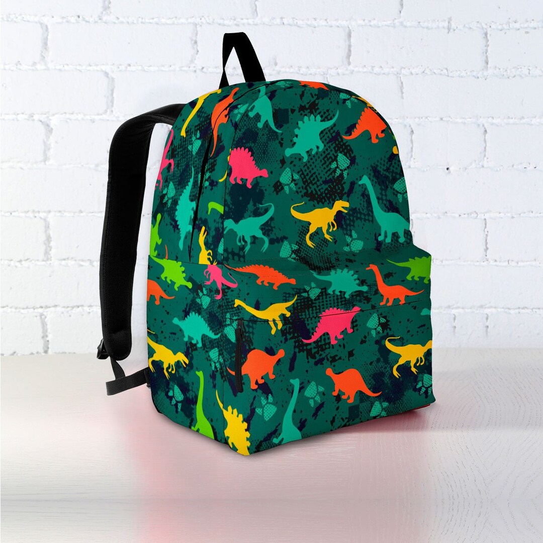 Personalized Dinosaur Backpack - Customizable Kids Backpack With ...