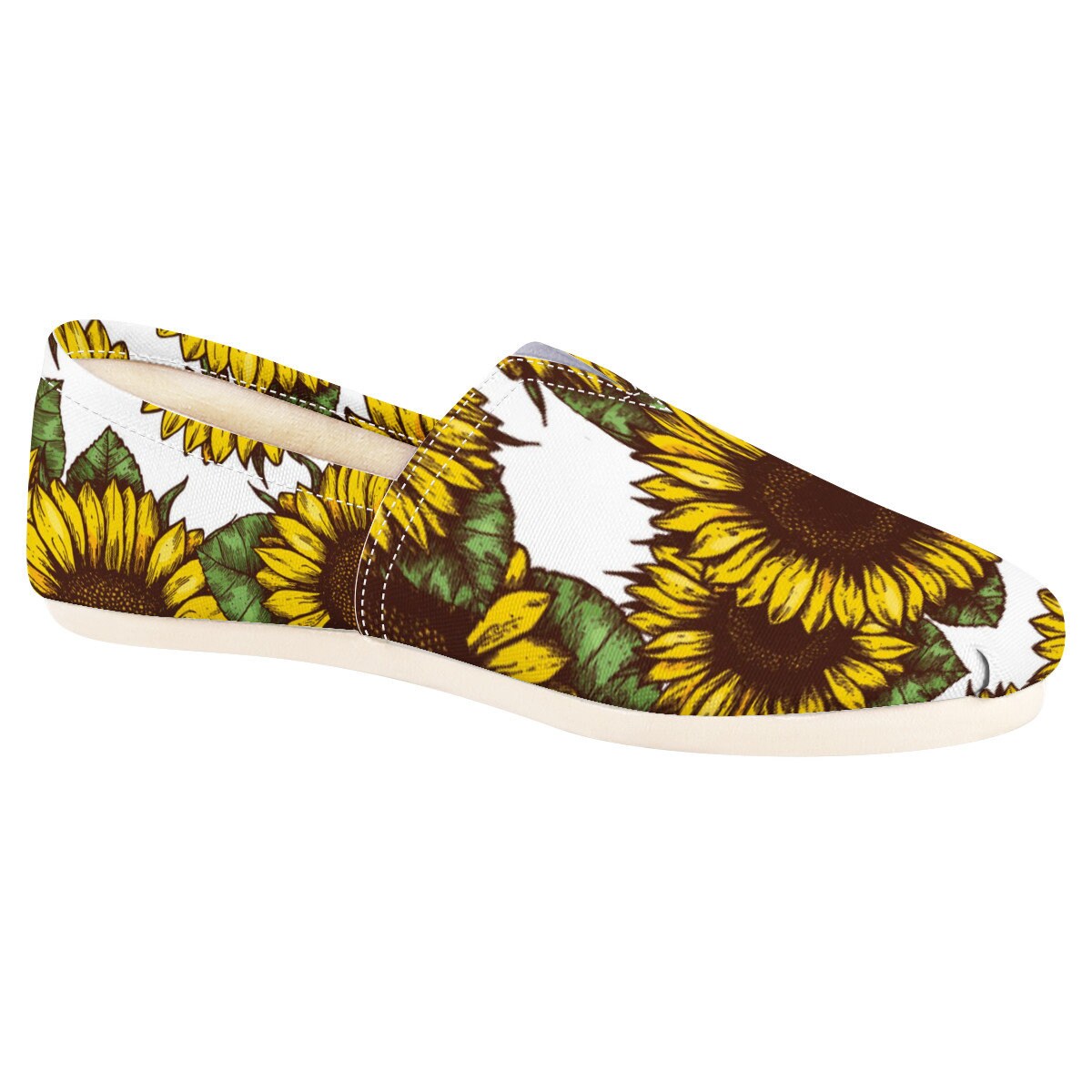 Sunflower Shoes Sunflower Women Shoes Shoes With Sunflower | Etsy