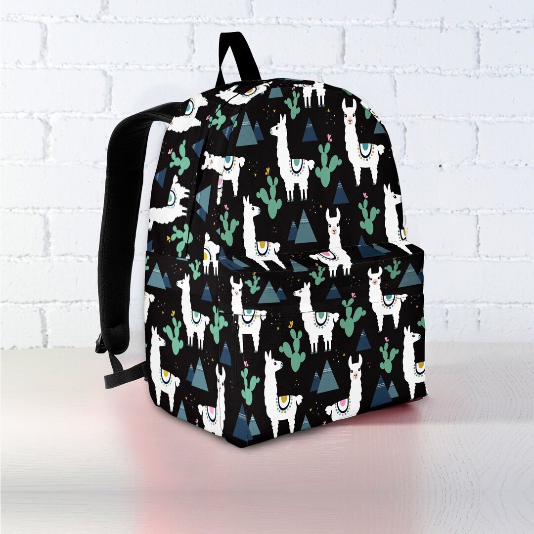 Personalized Llama Backpack: Llama Lover Gift - Etsy