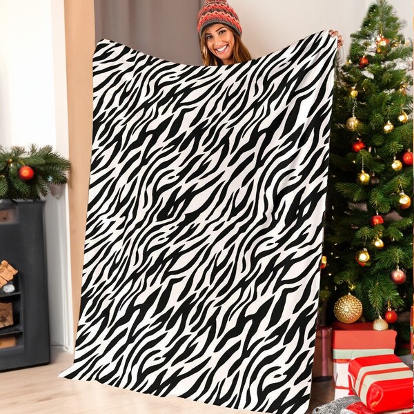Zebra Throw - Etsy