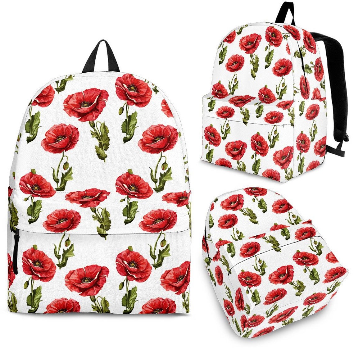 Personalized Poppy Backpack Poppy Backpack Kid Poppy | Etsy