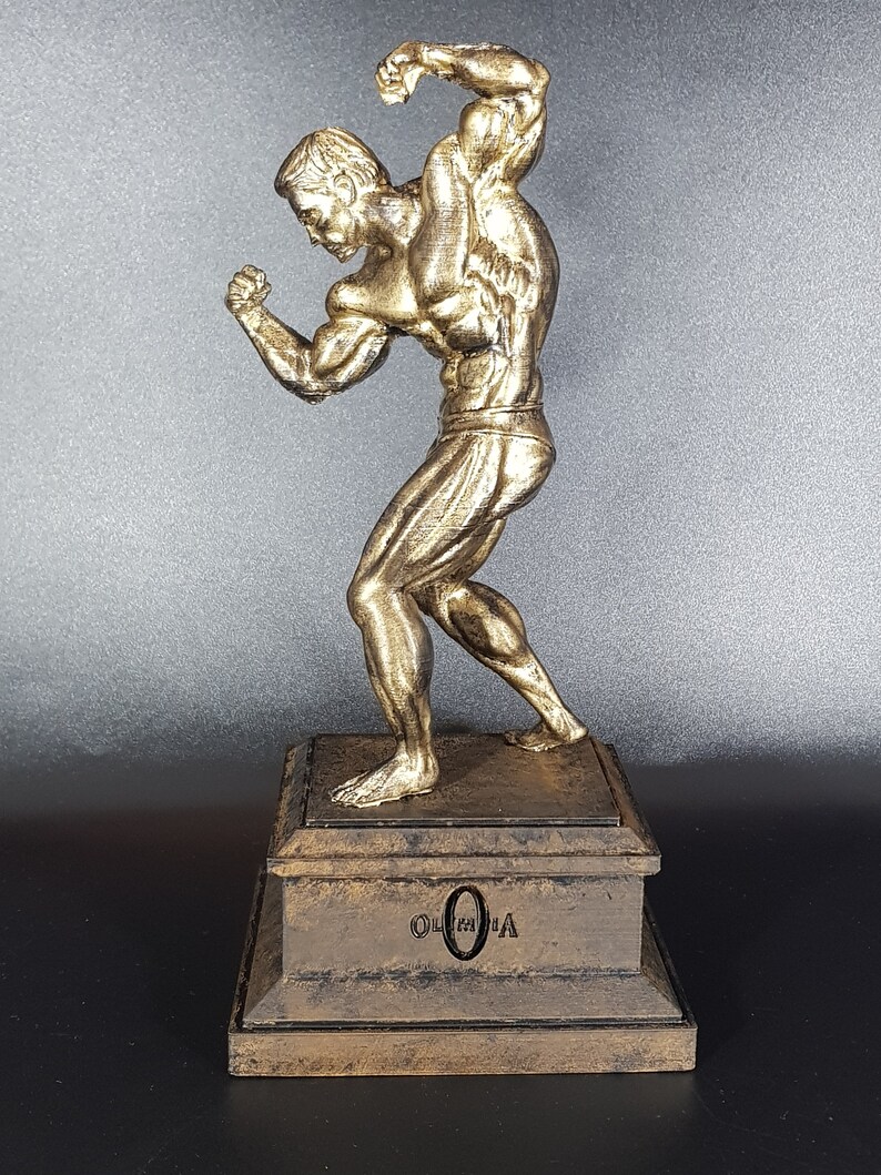 Body Building Statue Trophy - Etsy