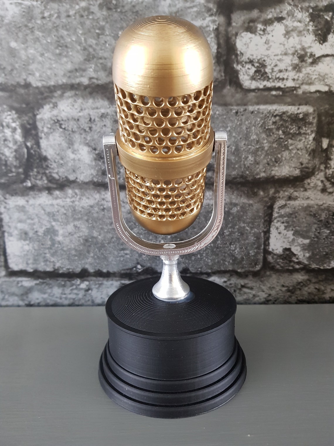 Microphone Trophy - Etsy