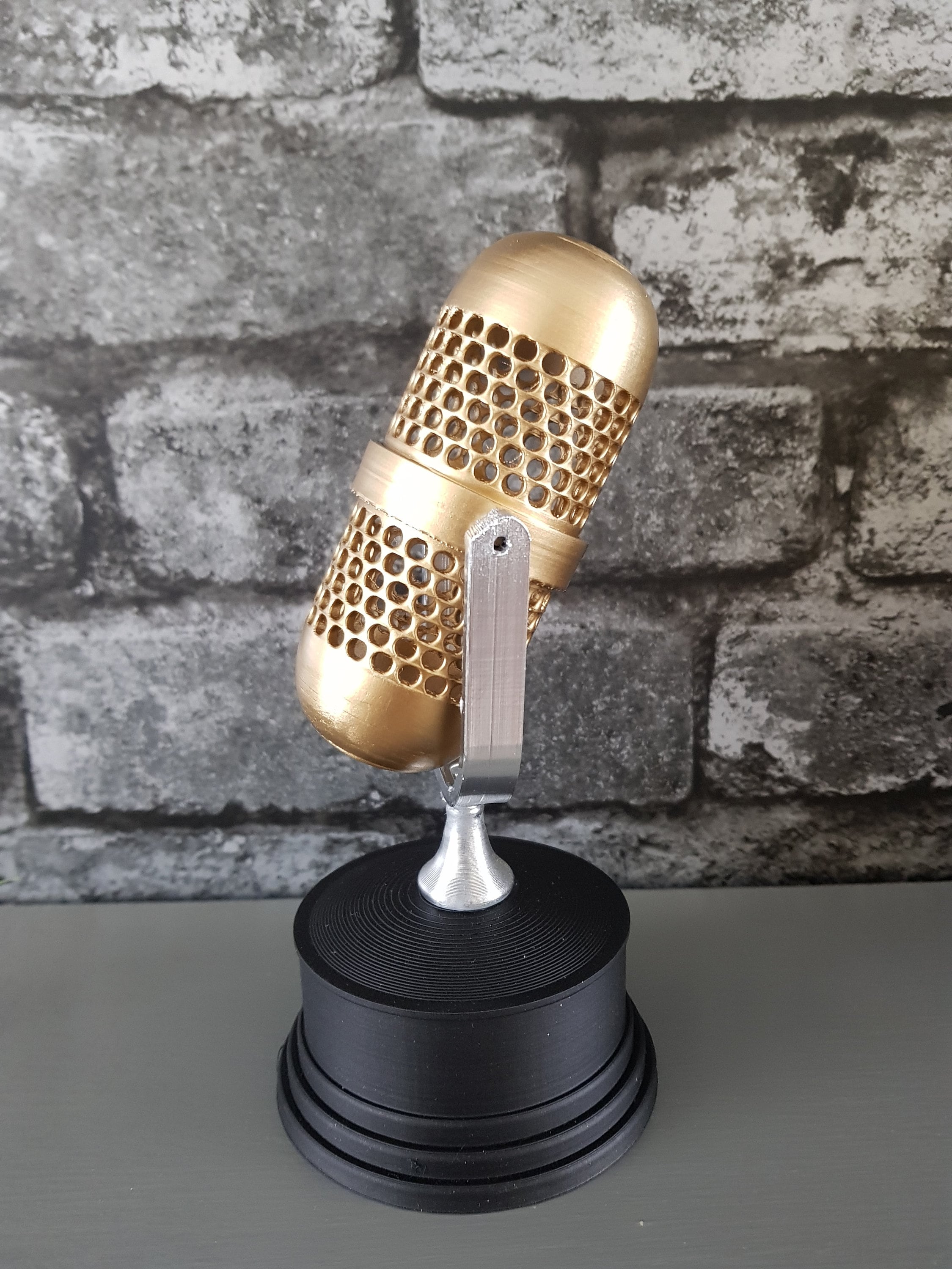 Microphone Trophy - Etsy