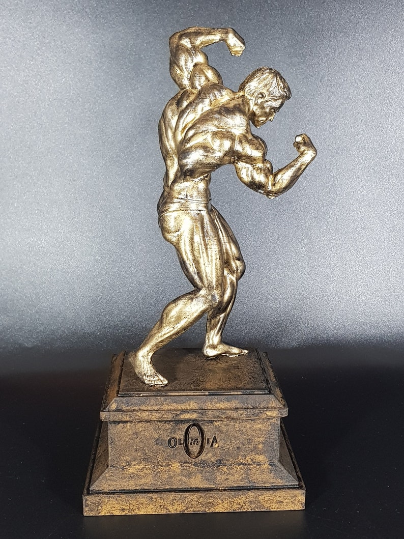 Body Building Statue Trophy - Etsy