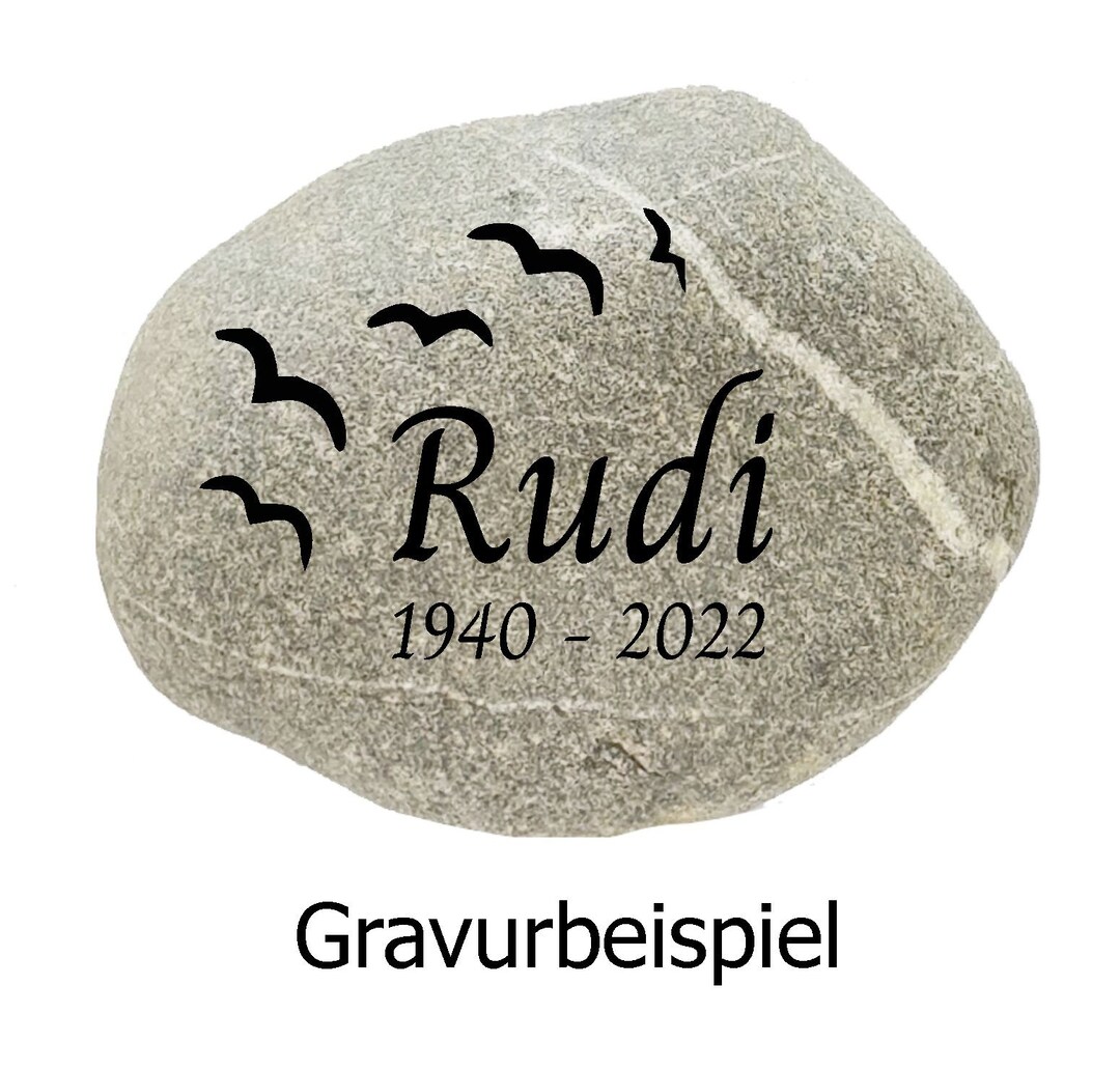 Gedenksteine Stein Mit Gravur Fur Grab