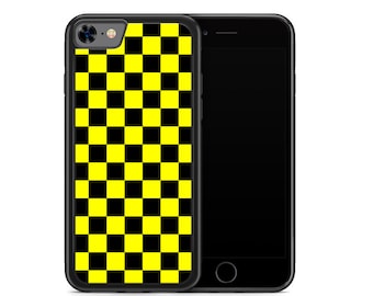 Checkered phone case | Etsy