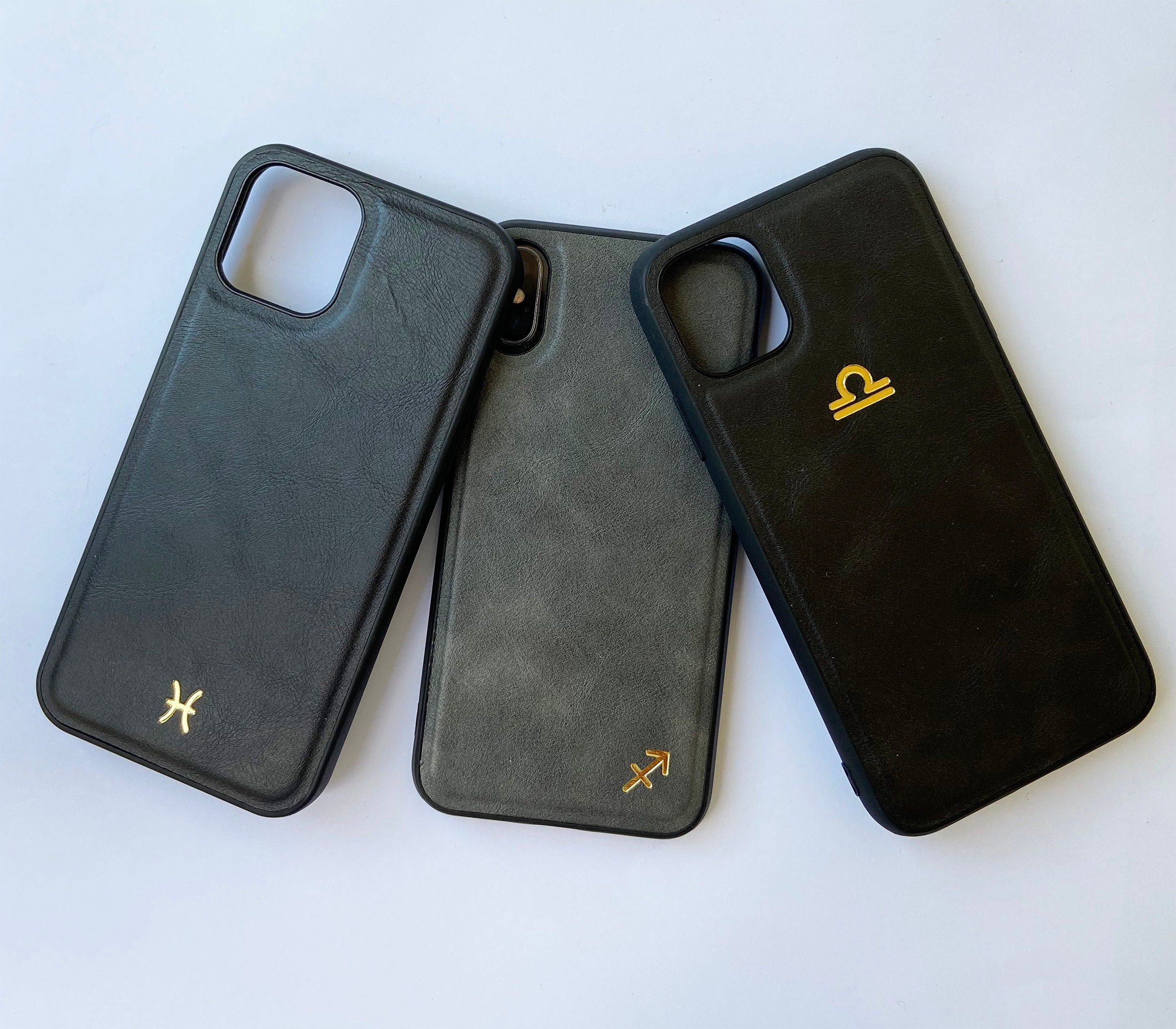 Zodiac iPhone case PU Leather phone case Leather iPhone 11 | Etsy