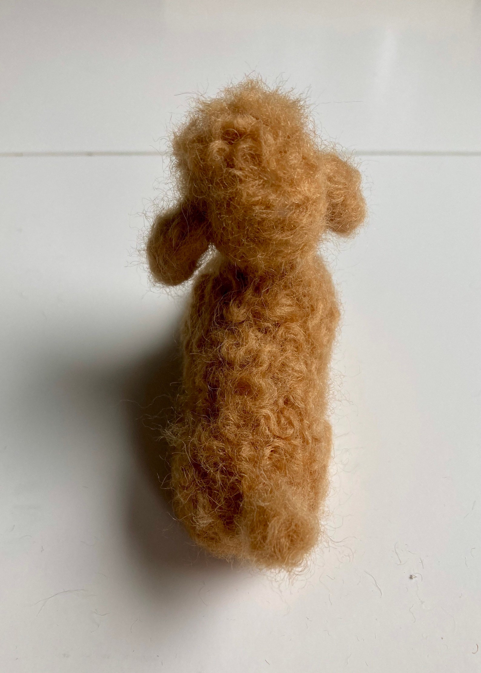 Needle Felted Poodle Dog Toy Poodle Wool Felt Toy Poodle - Etsy