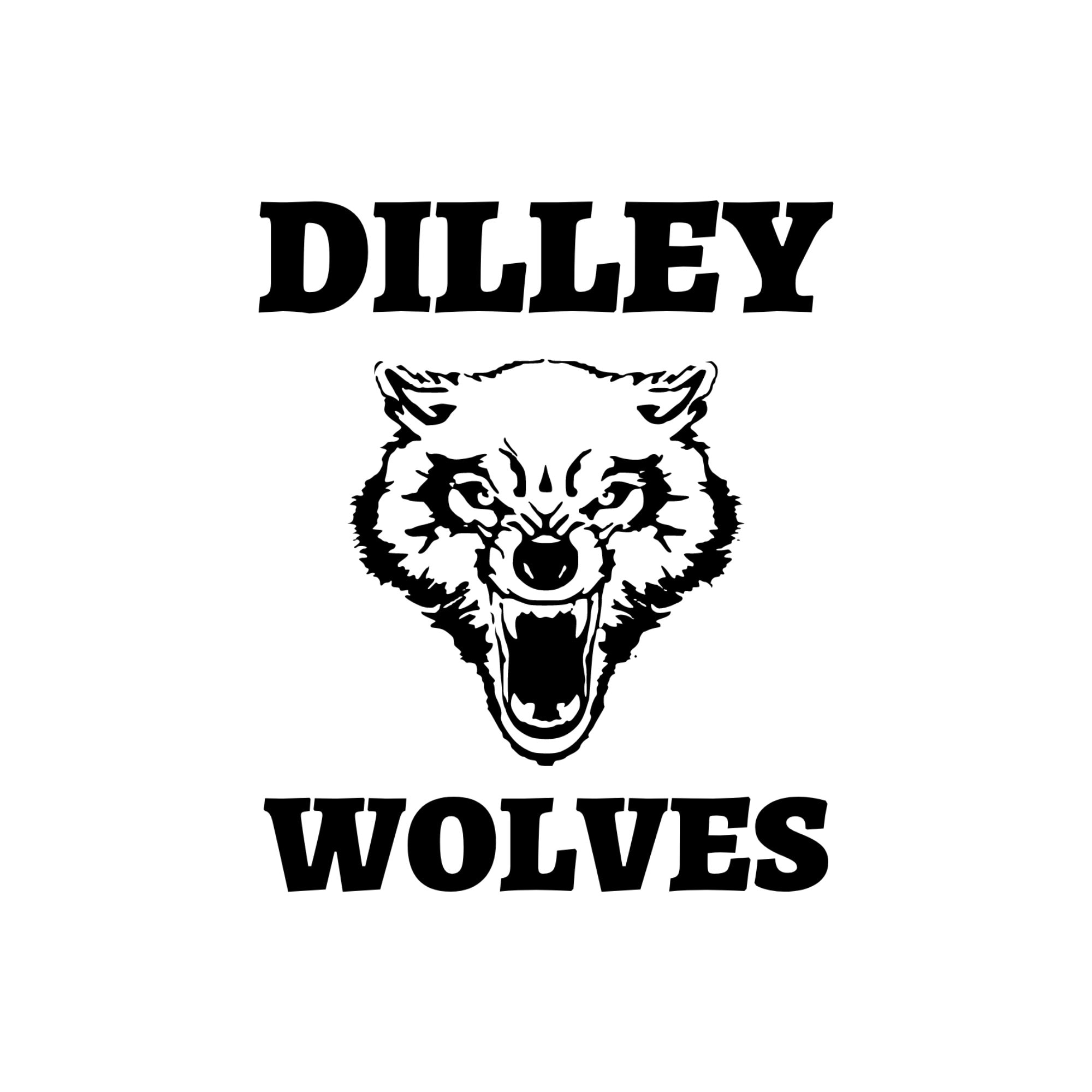 Dilley Wolves SVG - Etsy