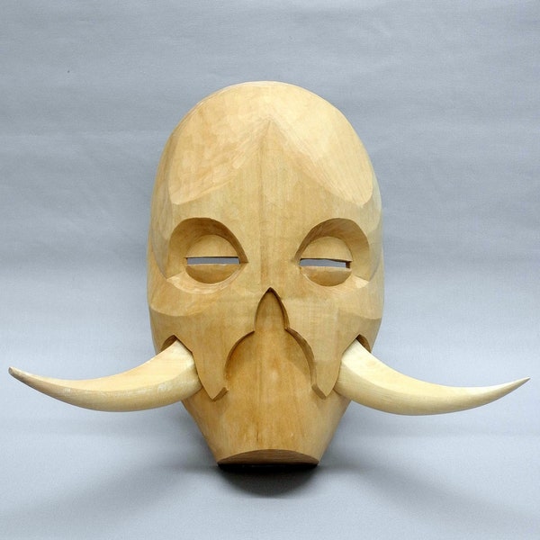 Wooden Skyrim Mask - Etsy