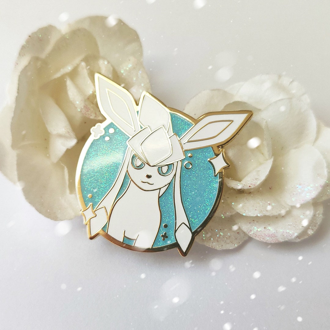 Glaceon | Enamel Pin - Etsy