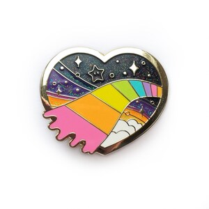 Rainbow Road | Enamel Pin - Etsy