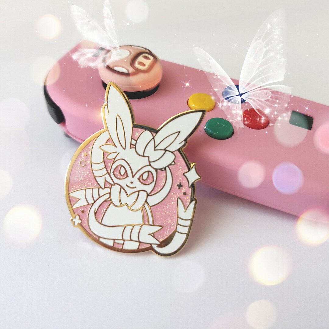 Sylveon | Enamel Pin - Etsy