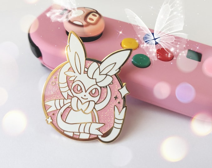 Sylveon Enamel Pin - Etsy