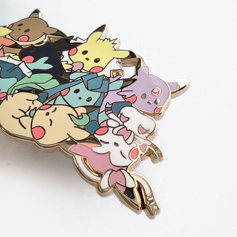 Pika-eeveelutions | Enamel Pin - Etsy