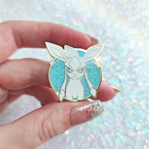 Glaceon | Enamel Pin - Etsy