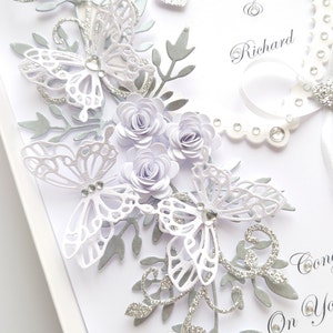 Handmade Personalised 3D Wedding Card / Anniversary Card With GIFT BOX ...