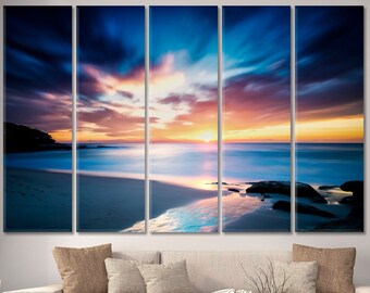 Sunrise wall art | Etsy