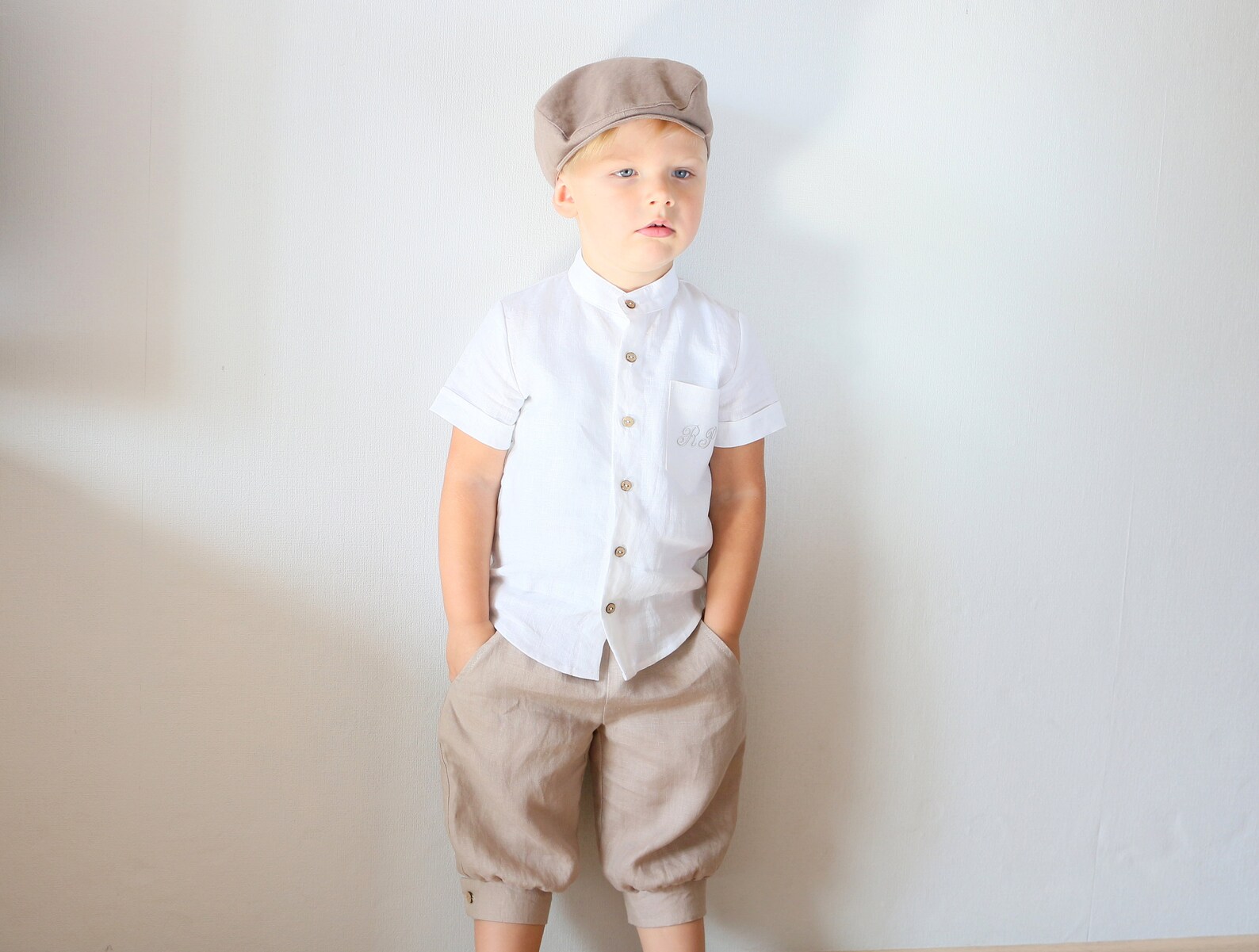 Boys Knickerbocker Shorts Ring Bearer Long Garment Shorts | Etsy