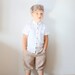 Boys Knickerbocker Shorts Ring Bearer Long Garment Shorts - Etsy