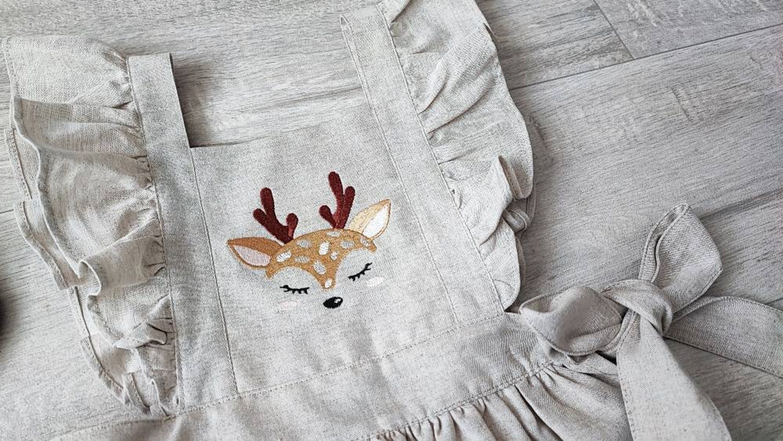 Girls Aprons, Pinafore for Dresses, Ruffled Apron, Gift for Girls ...