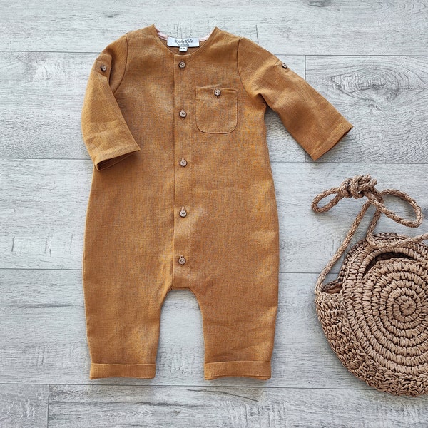 Linen Baby Clothes - Etsy