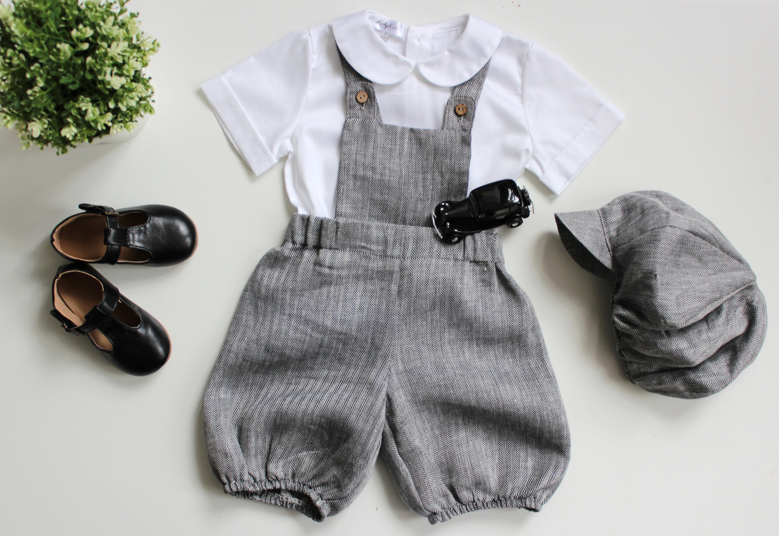 Baby White Peter Pan Collar Shirt Baptism Outfit Bubi Collar - Etsy