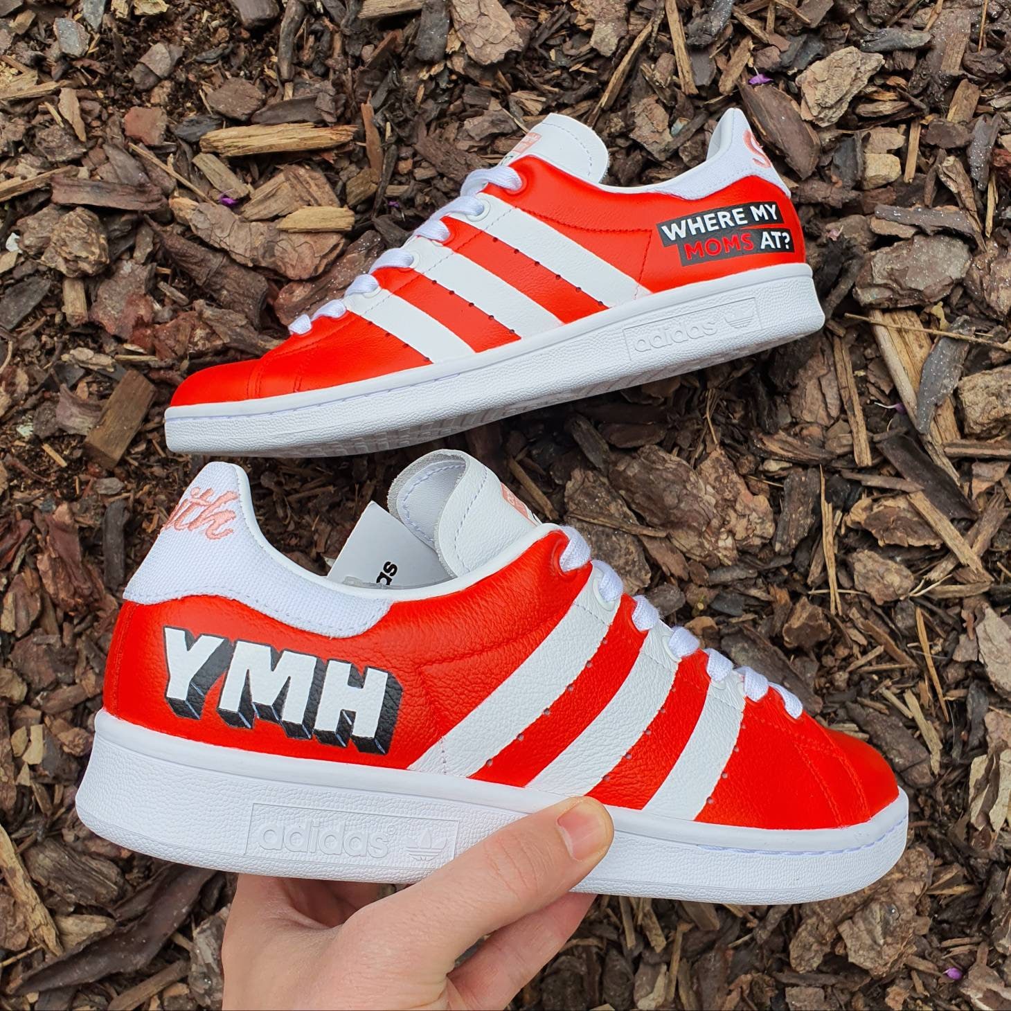 Design Your Own Hand Painted Adidas Stan Smith - Etsy