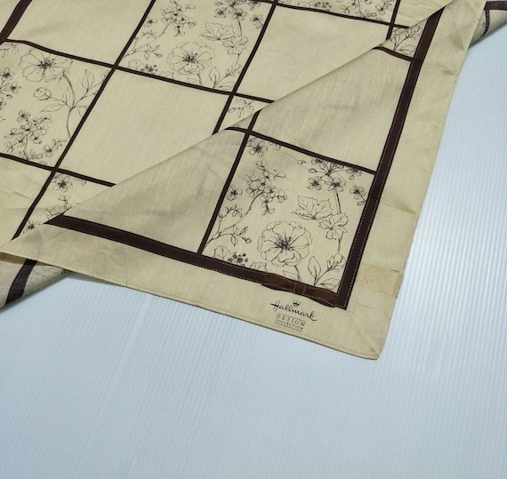 Hallmark Design Collection Floral Motive Luxury Cotton 80s 90s - Etsy