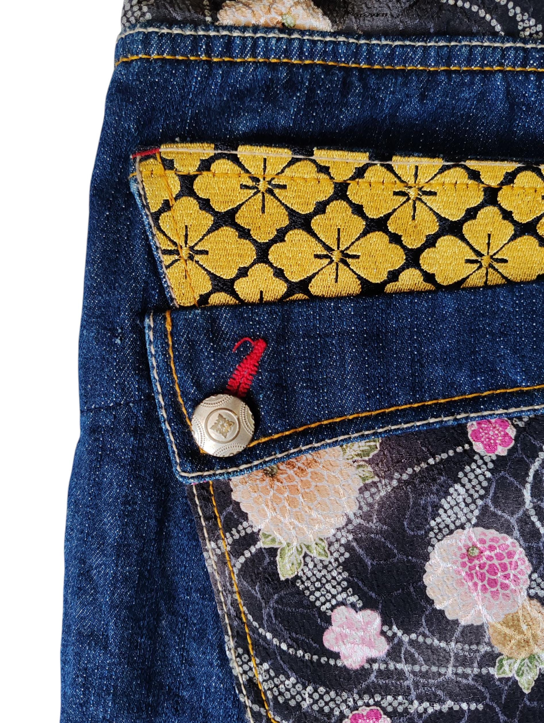 Vintage GUMU Japanese Denim Jeans Size Size 32-33 / Medium Oriental ...