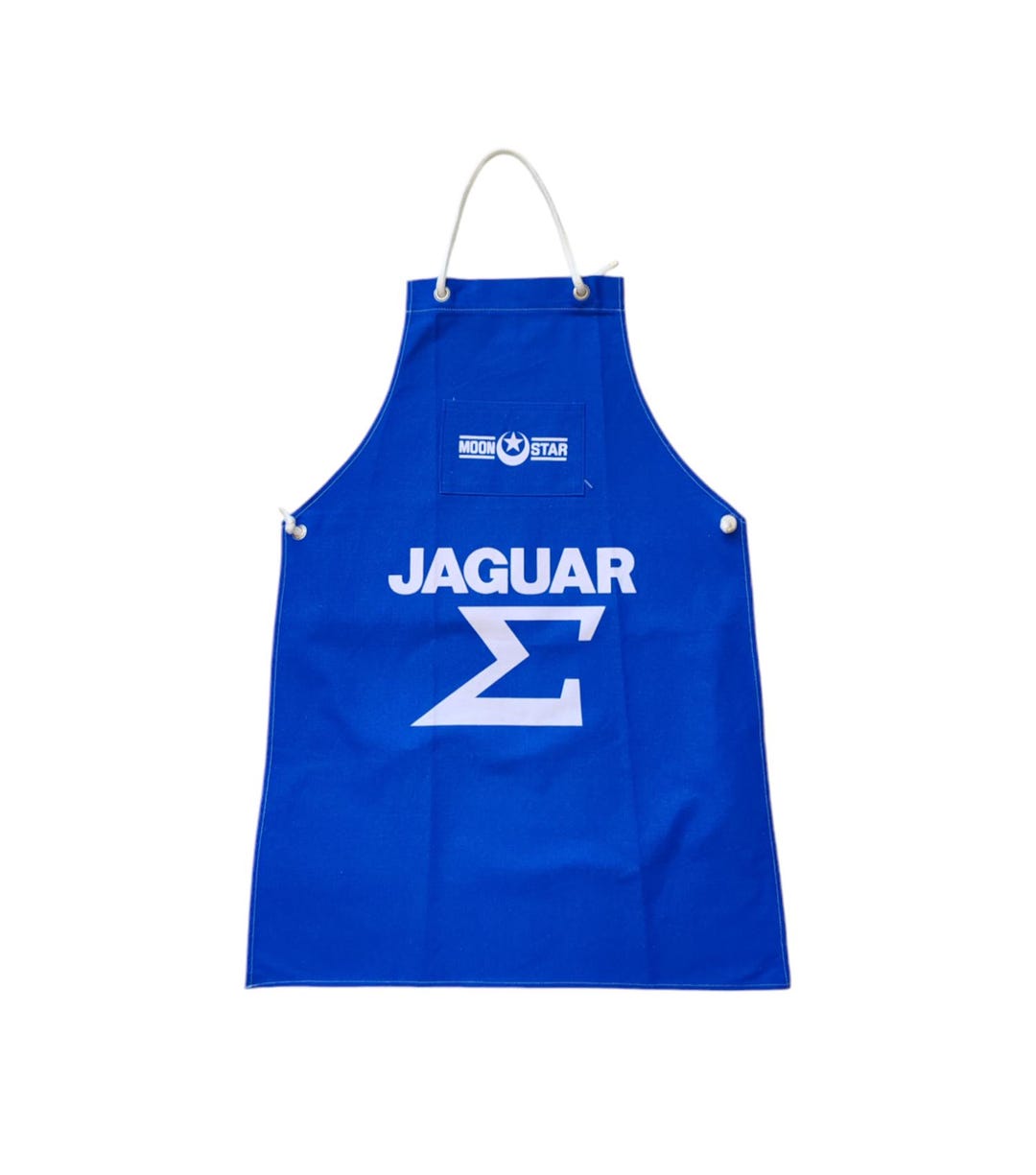 MOON STAR Jaguar Vintage 80s 90s Apron Free Size 1980s 1990s Japan ...