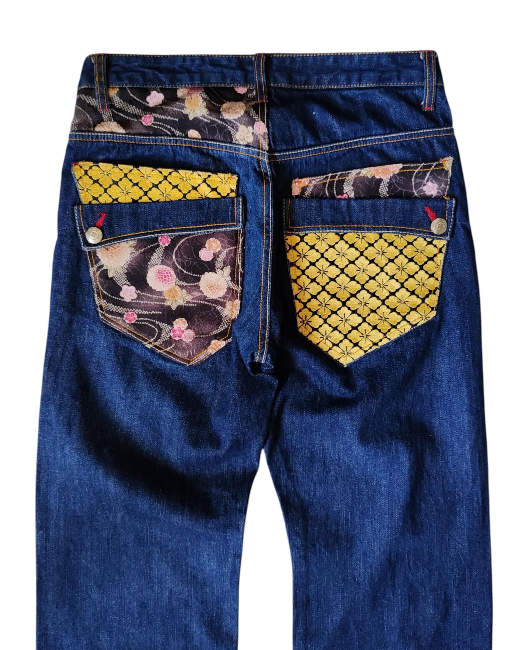 Vintage GUMU Japanese Denim Jeans Size Size 32-33 / Medium Oriental ...