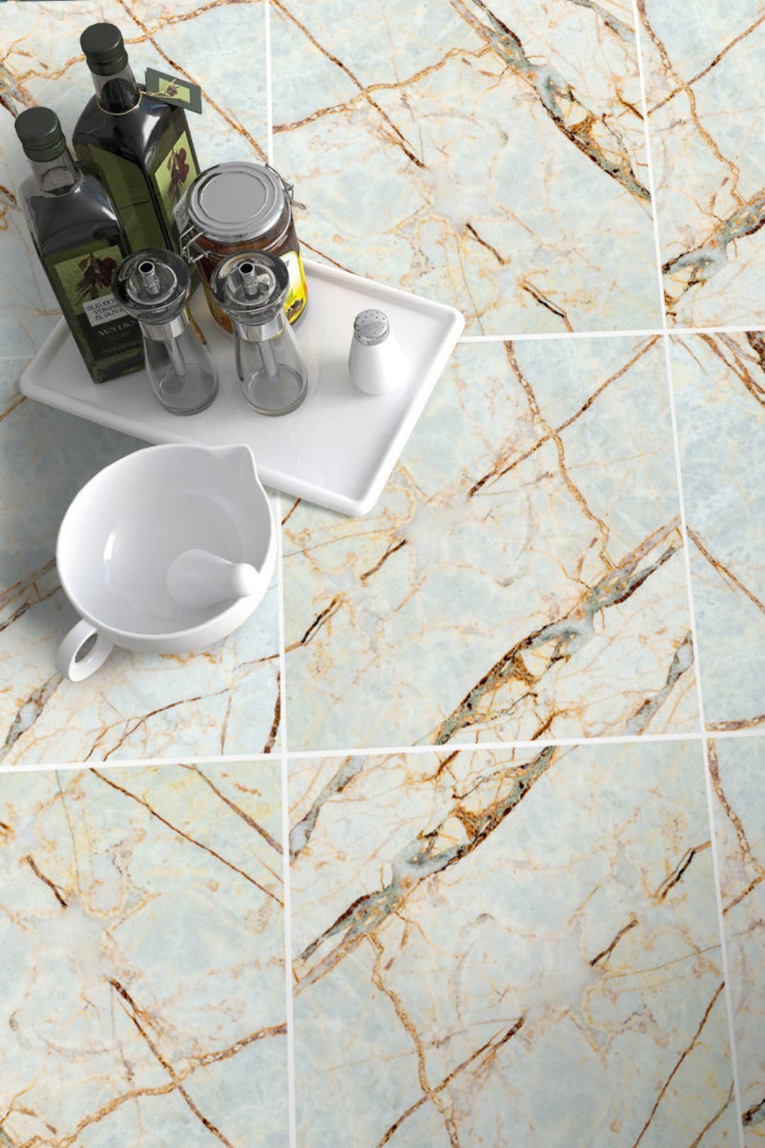 Floor Tile Stickers Decals for Kitchen Bathroom PACK OF 10 - Etsy