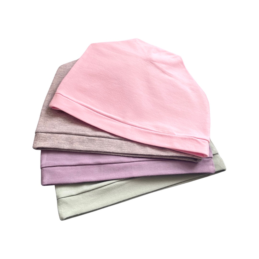 pastel-beanie-hat-set-of-4-slouchy-beanie-hats-women-s-etsy