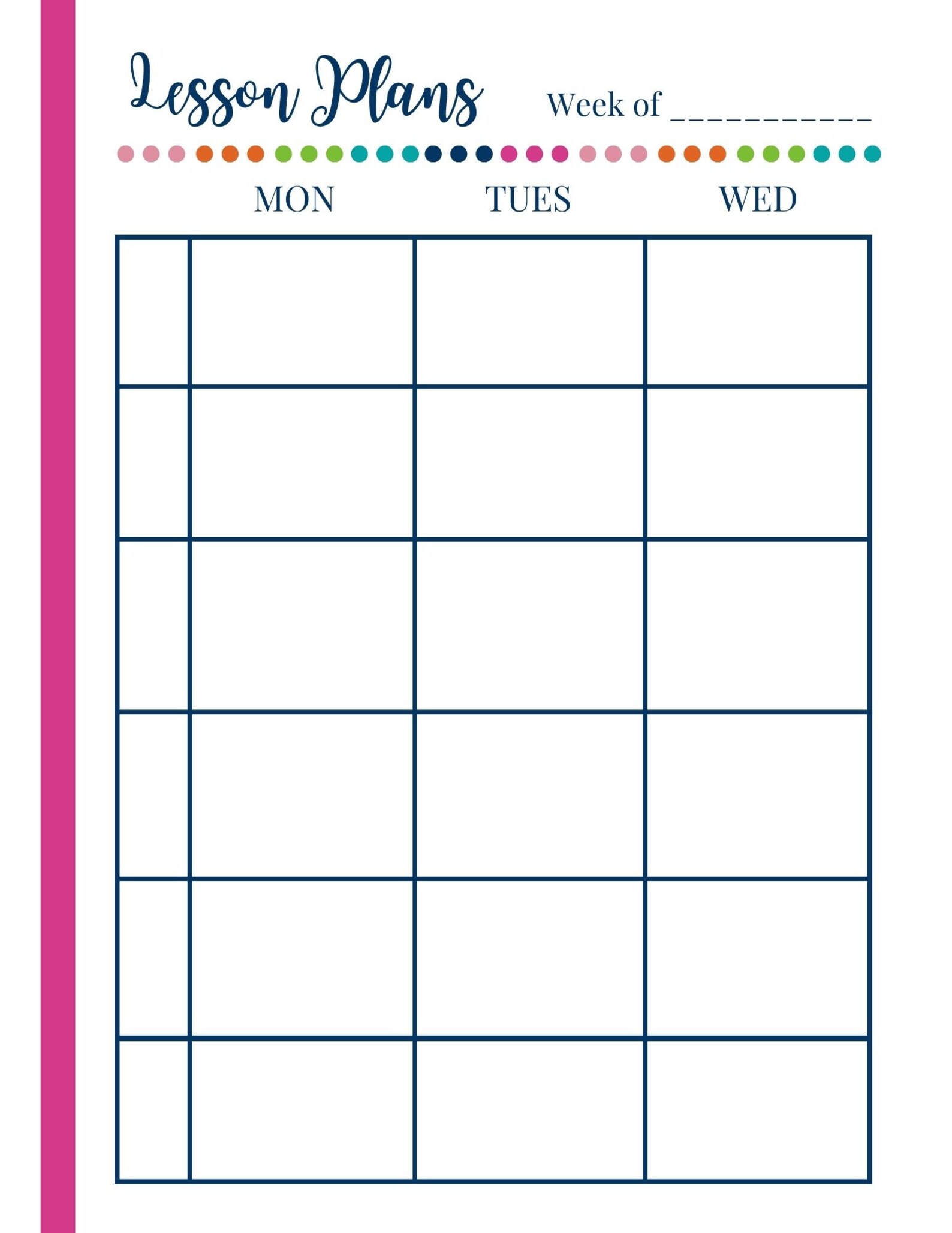 The Simple Homeschool Planner - Etsy