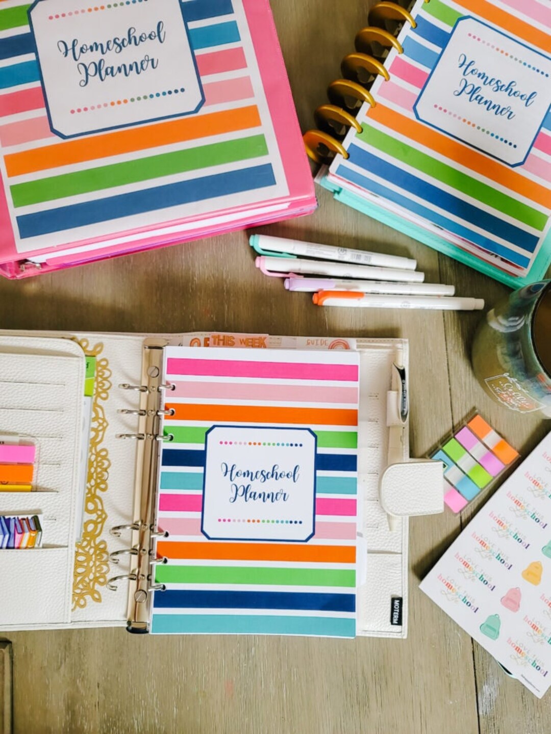 The Simple Homeschool Planner - Etsy