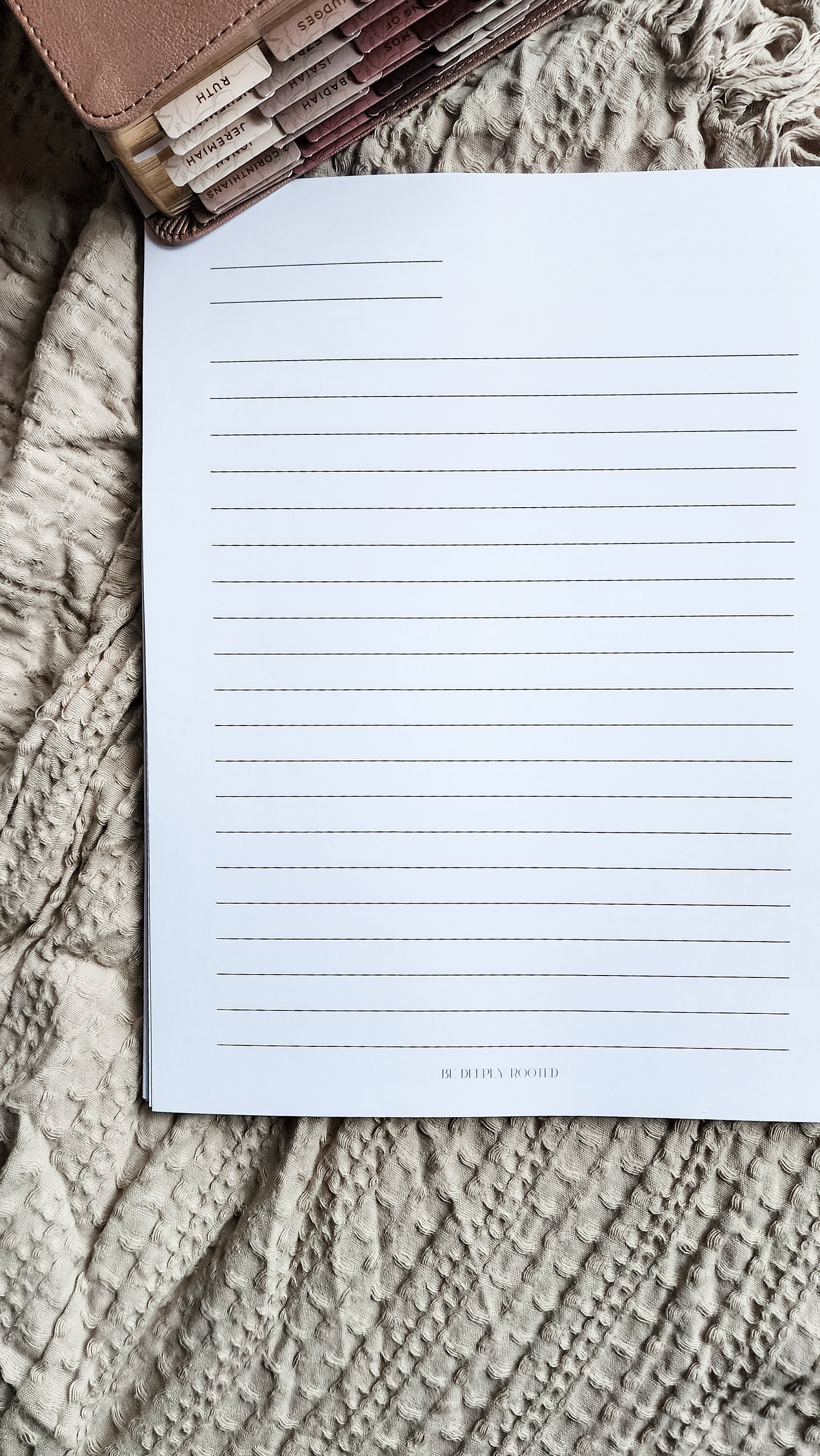 Rooted Scripture Journal: Printable Bible Study (PDF Pattern) - Etsy