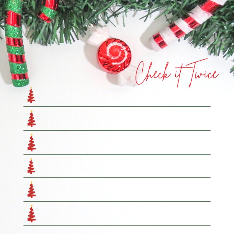 Printable Christmas Sticky Notes: Holiday Planner (PDF) - Etsy