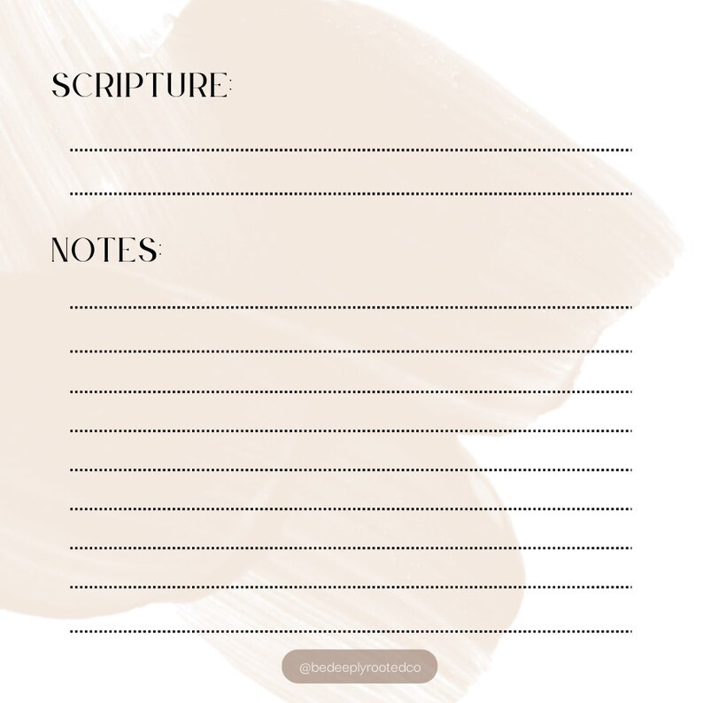 Bible Study Sticky Notes Printable Digital - Etsy